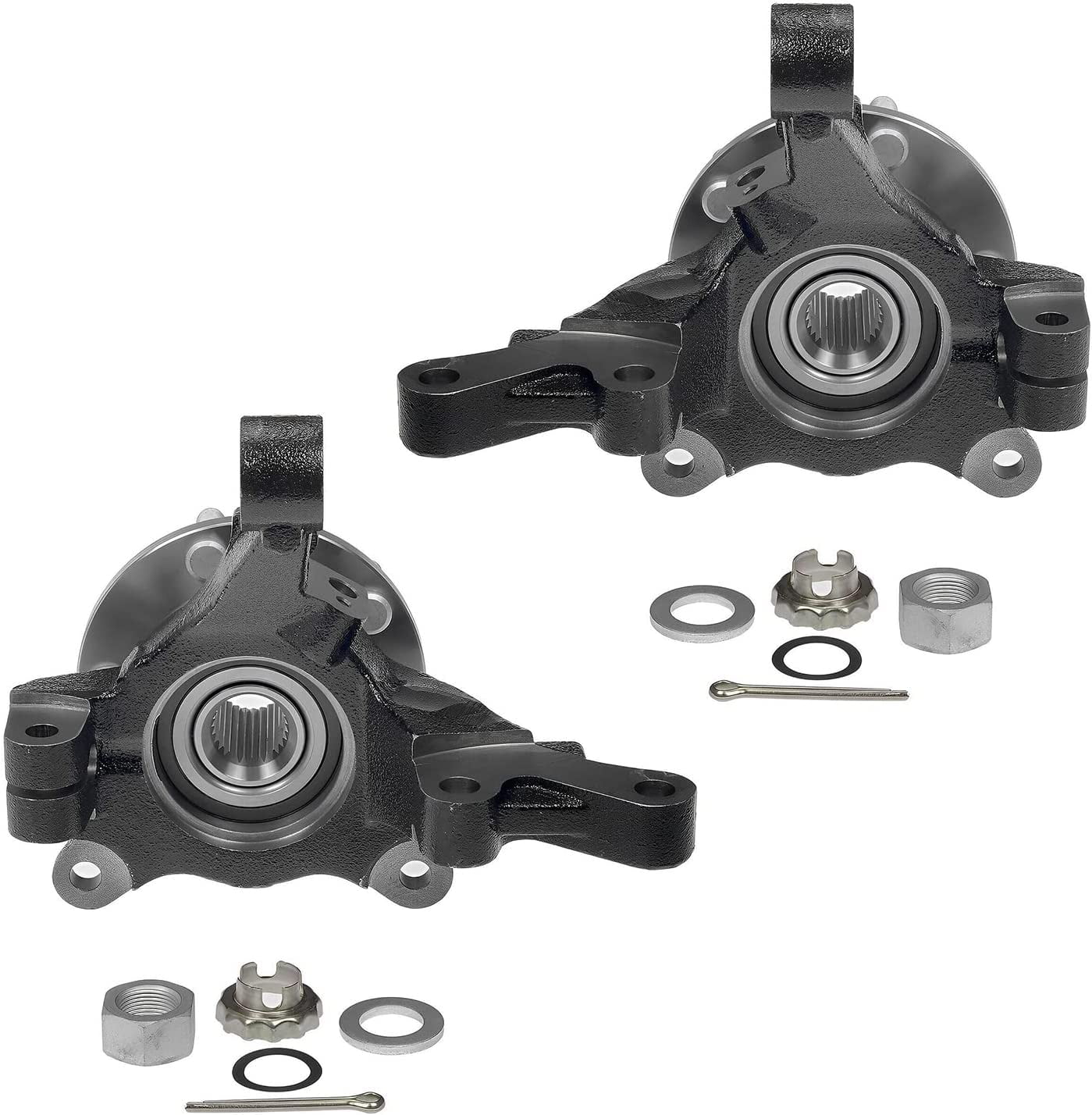 Detroit Axle - Front Steering Knuckles & Wheel Hub Bearings Replacement ...