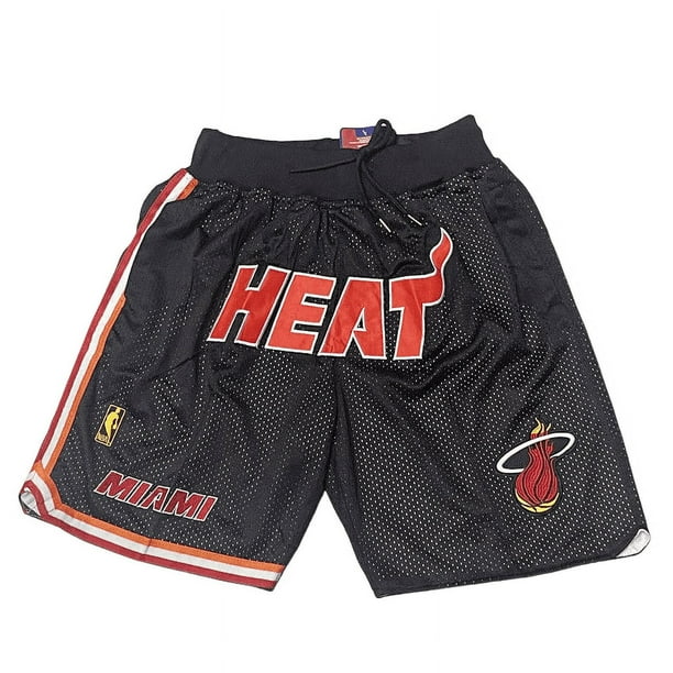 Jersey Shorts, Lakers Raptors Magic Heat Retro Dense Rust Pocket ...