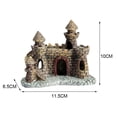 Agiufgs Castle Landscape Resin Ornament, Supports Simple Vehicle Setup ...