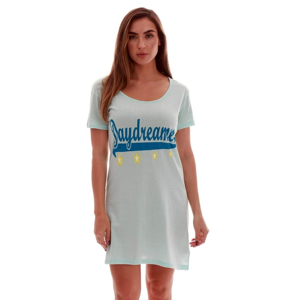 Just Love Comfortable Sleep Dress Shirt for Women - Ideal for Sleeping and Lounging in Dorms ...