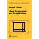 Undergraduate Texts in Mathematics: Linear Programming and Its ...