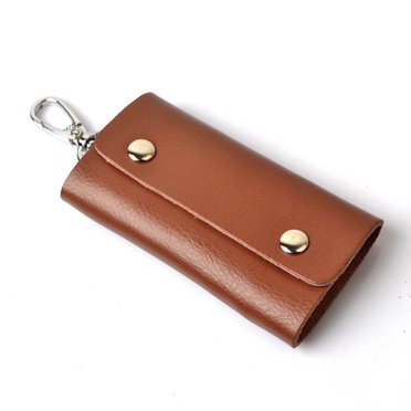 Size one size Leather Snap Close Double Key Case - Walmart.com