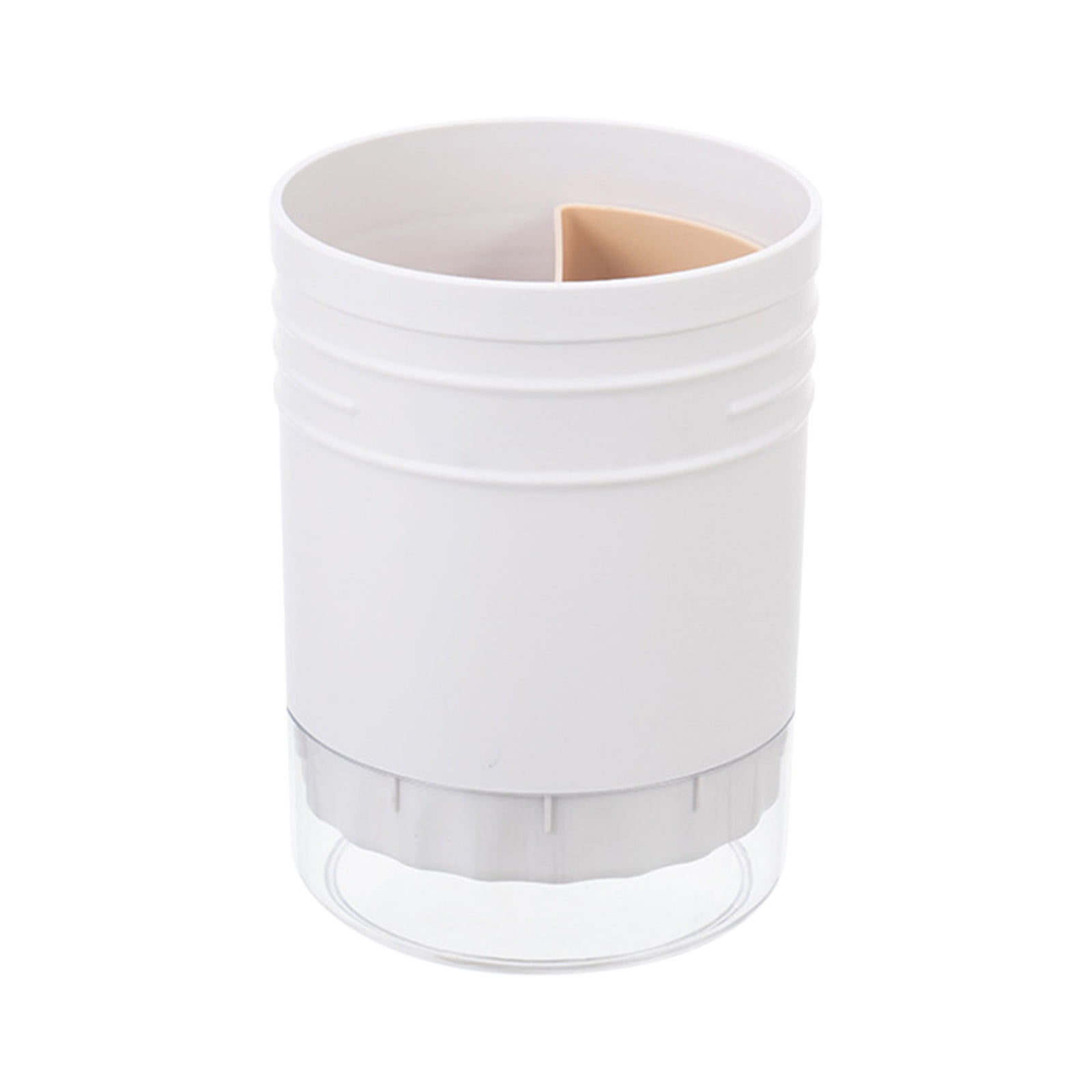 Click here for Generic White Rotating Dual Compartment Utensil Ca... prices