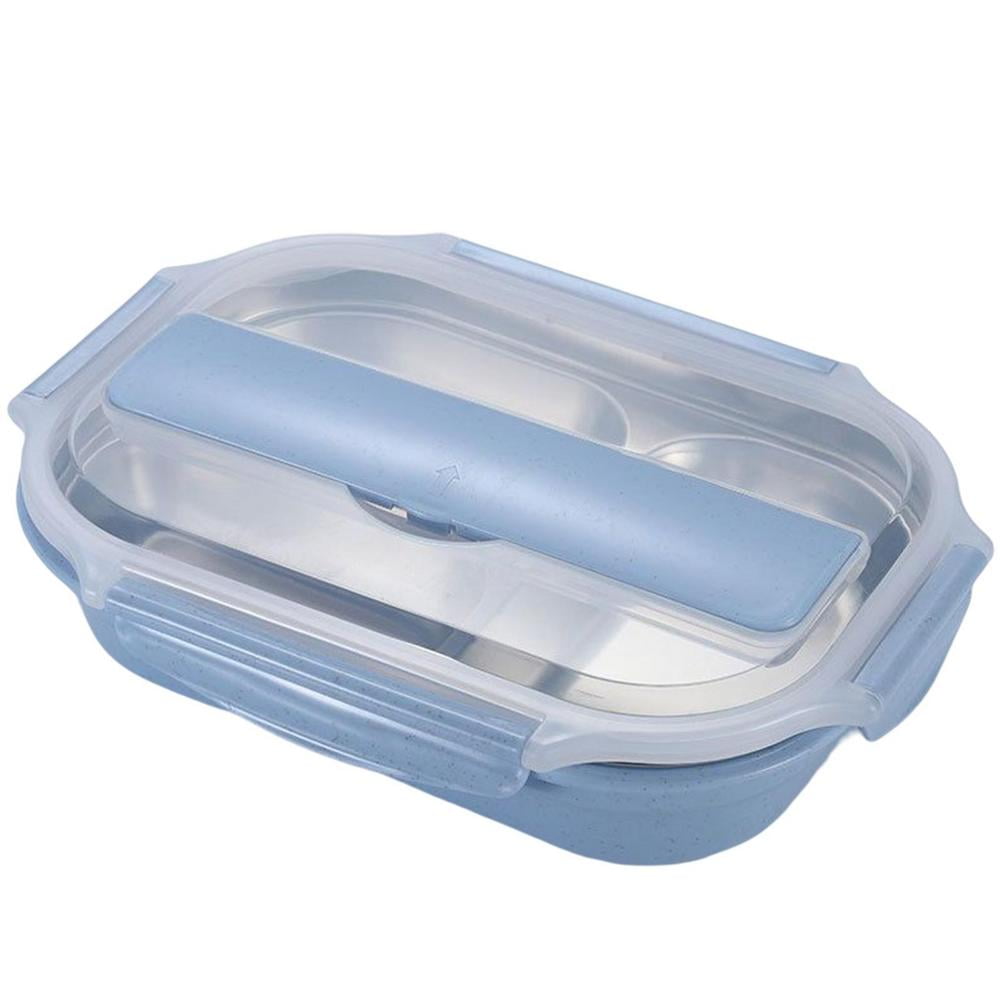 Lunch Box Containers | Stainless Steel Bento Lunch Box Container with 3 ...