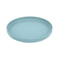 Mainstays - Blue Eco-Friendly Recycled Plastic Dinner Plate, 10-Inch ...