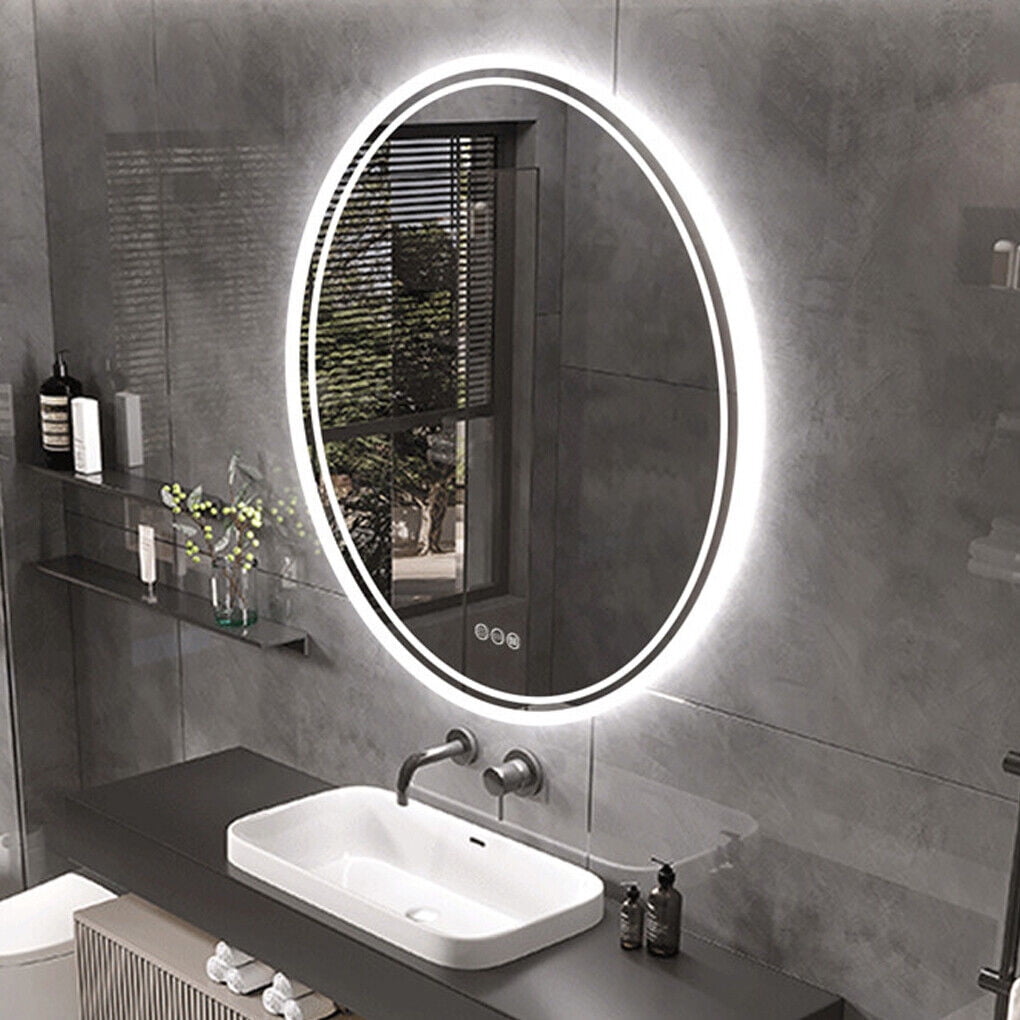 Click here for Luvodi Led Bathroom Mirror Round: 600mm Illuminate... prices