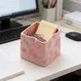 Ceramic Cheese Storage Jar, High-Desktop Organizer for Pens & Cosmetics ...