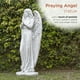 Alpine Corporation Praying Angel Statue, Outdoor Yard Art Decor ...