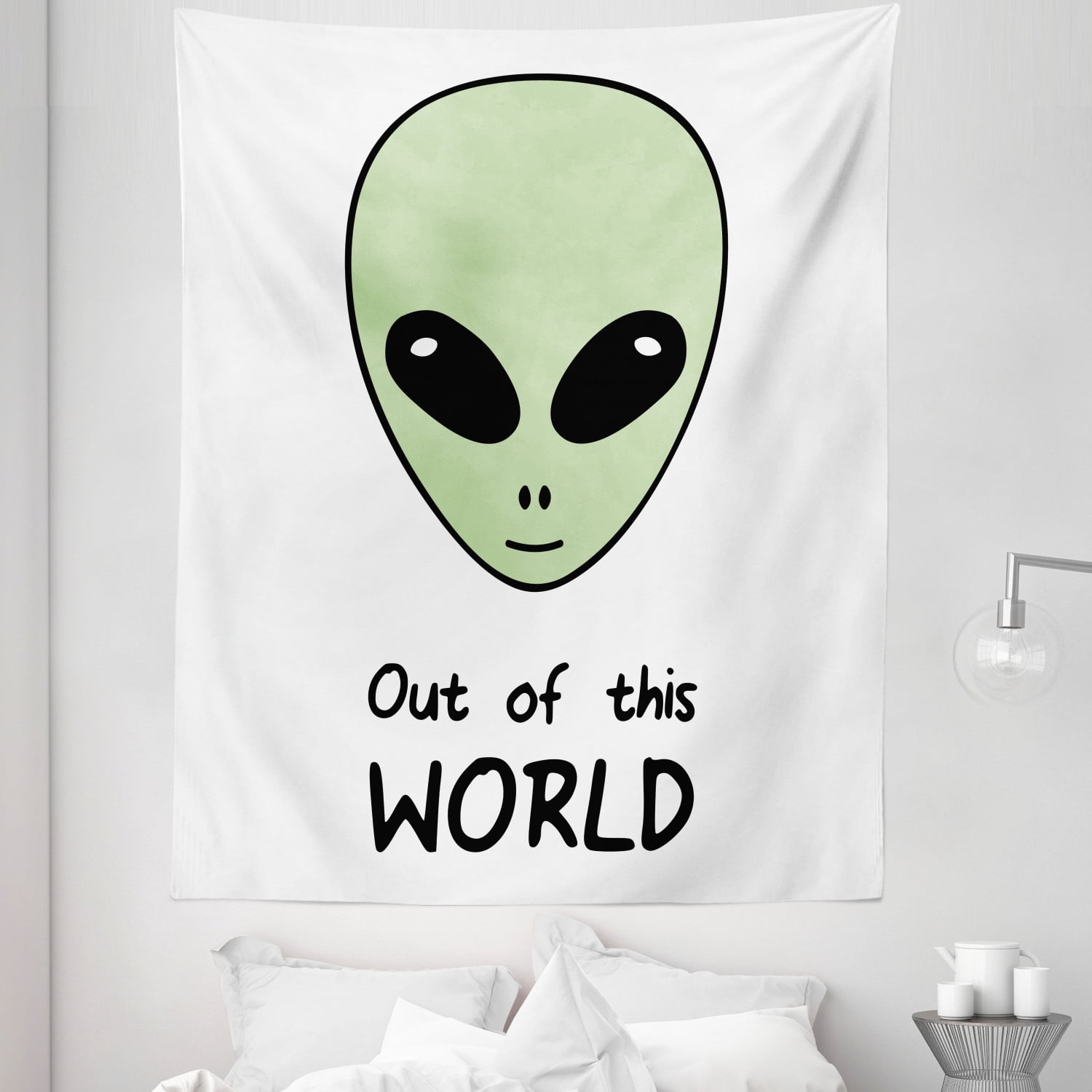 Alien Tapestry, Out of This World Extraterrestrial Creature Outer Space ...