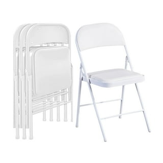 COSCO SmartFold® All-Steel Folding Chair, 4-Pack, Grey - Walmart.com
