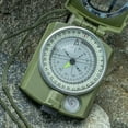 Cheersus Official Us Military Phosphorescent Lensatic Compass Olive Drab Accurate Waterproof