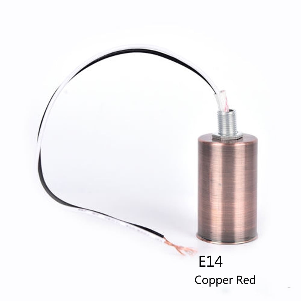 Diy Easy to Install Ceramic Professional Screw Lamp Holder E27 E14 Light Base Metal Surface Led ...