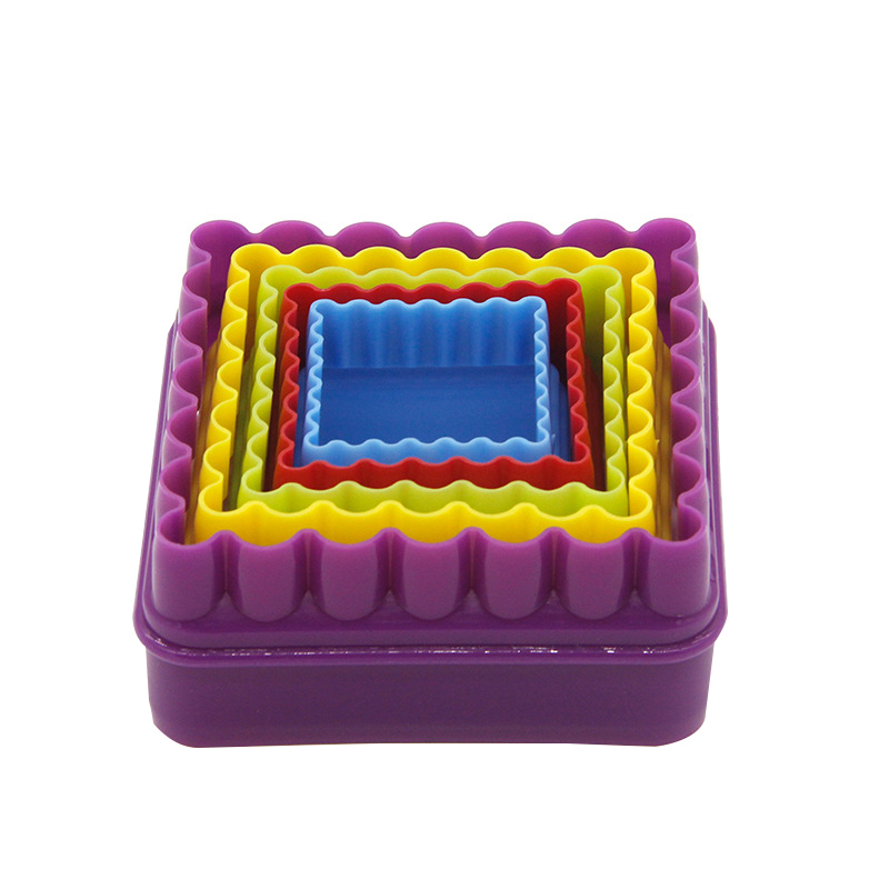 ACCEDE Square Biscuit Mould Plastic Cookie Mold cake cutter, moon cake ...