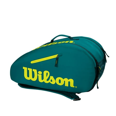 WILSON Padel-Case for Children and Youths, for up to 4 Rackets, Green ...