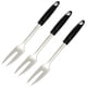 Chef Craft 12" Heavy Duty Stainless Steel Serving Turner Fork 3 Pack ...