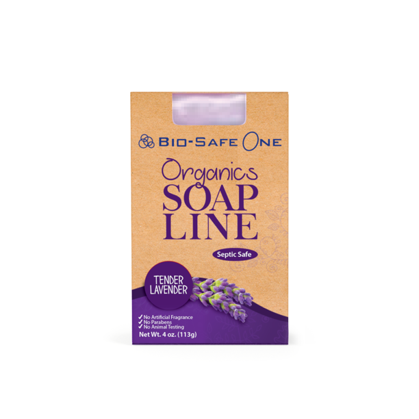 Bio-Safe One, Inc - Tender Lavender Organic Soap Bar - 4 oz - Walmart.com