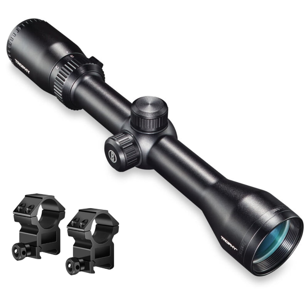 Bushnell Trophy 4-12x40 Riflescope with Multi-X Reticle and Picatinny ...