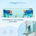 LIXI 101" Swimming Pools,1-6 People Above Ground Foldable Non ...