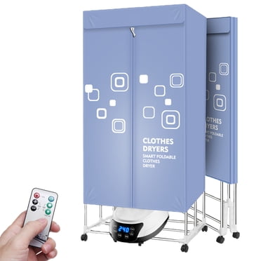 Costway Electric Portable Ventless Laundry Dryer, Folding Drying ...