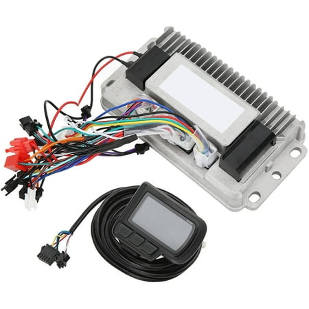 Motor Brushless Controller with LCD Display Electric Bike 36V 48V 1000W ...