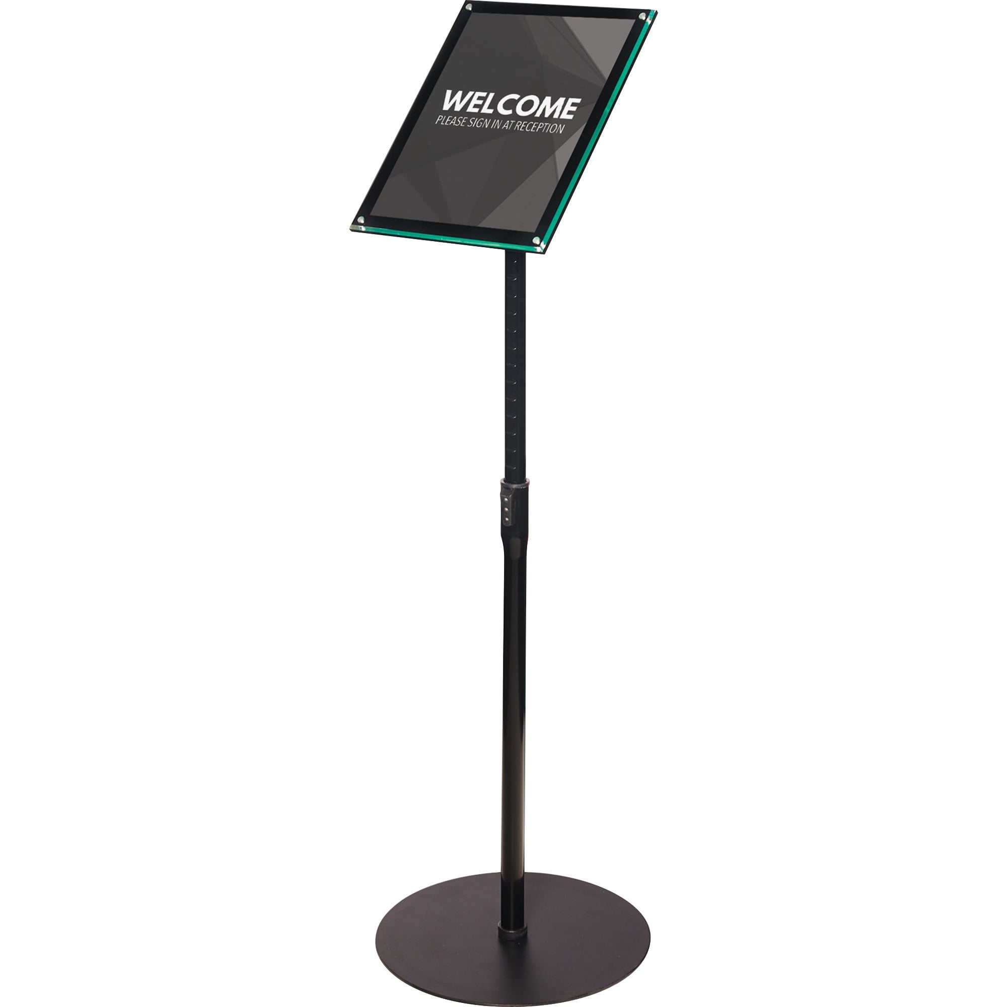 Deflecto, DEF790804, Telescoping Sign Holder, 1 Each, Black - Walmart.com