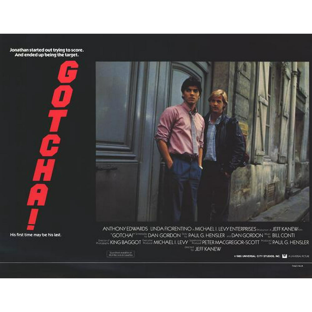 Gotcha - movie POSTER (Style C) (11" x 14") (1985) - Walmart.com ...