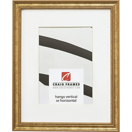 314GD 20 x 27 Inch Ornate Gold Picture Frame Matted to Display a 16 x ...