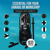 InterVac Garage Vacuum Cleaner for Workshop, 1 Gallon Garage Vacuum ...