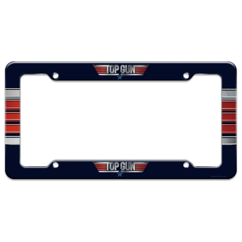 Top Gun Rendered Logo License Plate Tag Frame - Walmart.com