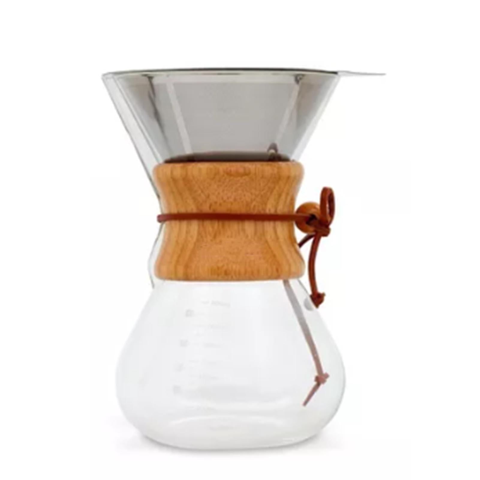 800ml Pour Over Coffee Maker High Borosilicate Glass Manual Coffee ...