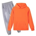 Boys Girls Fall Winter Clothing Sets Kids Thermal Two Piece Outfit Warm ...