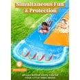 Syncfun 32 5ft Extra Long Water Slide And 2 Inflatable Boards Heavy