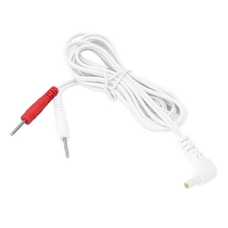 TENS Massage Machine Electrode Wire,2 in 1 Portable Massager Electrode ...