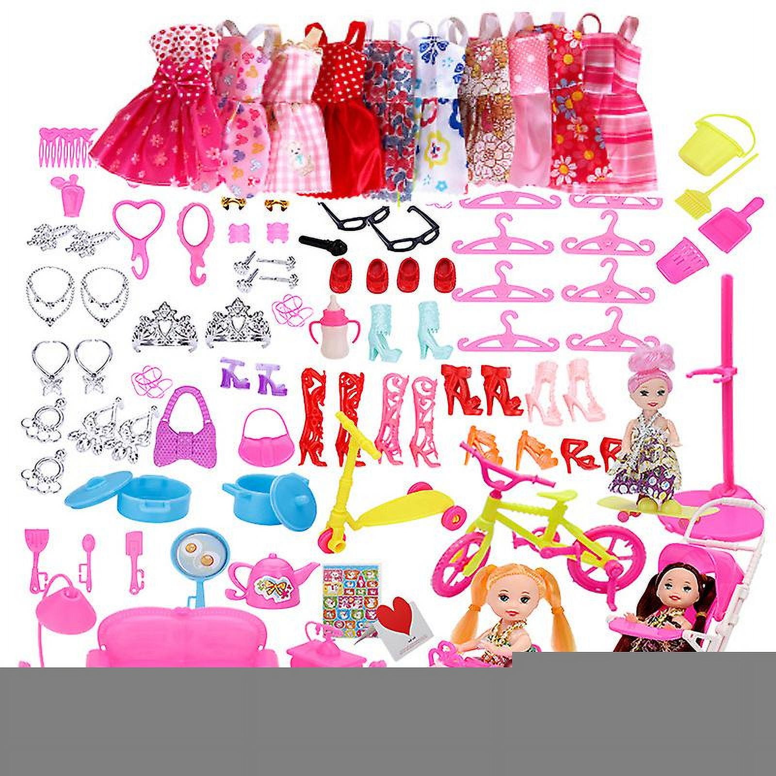 Click here for Nicegou Barbie Accessories Set Shoes + Jewelry Clo... prices