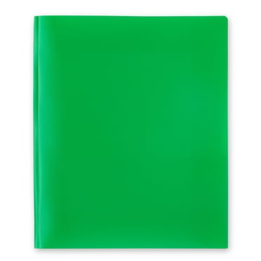 Pen+Gear 3-Prong 2-Pocket Poly Folder, Blue - Walmart.com