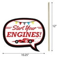 Big Dot of Happiness Funny Let's Go Racing - Racecar - Baby Shower or ...