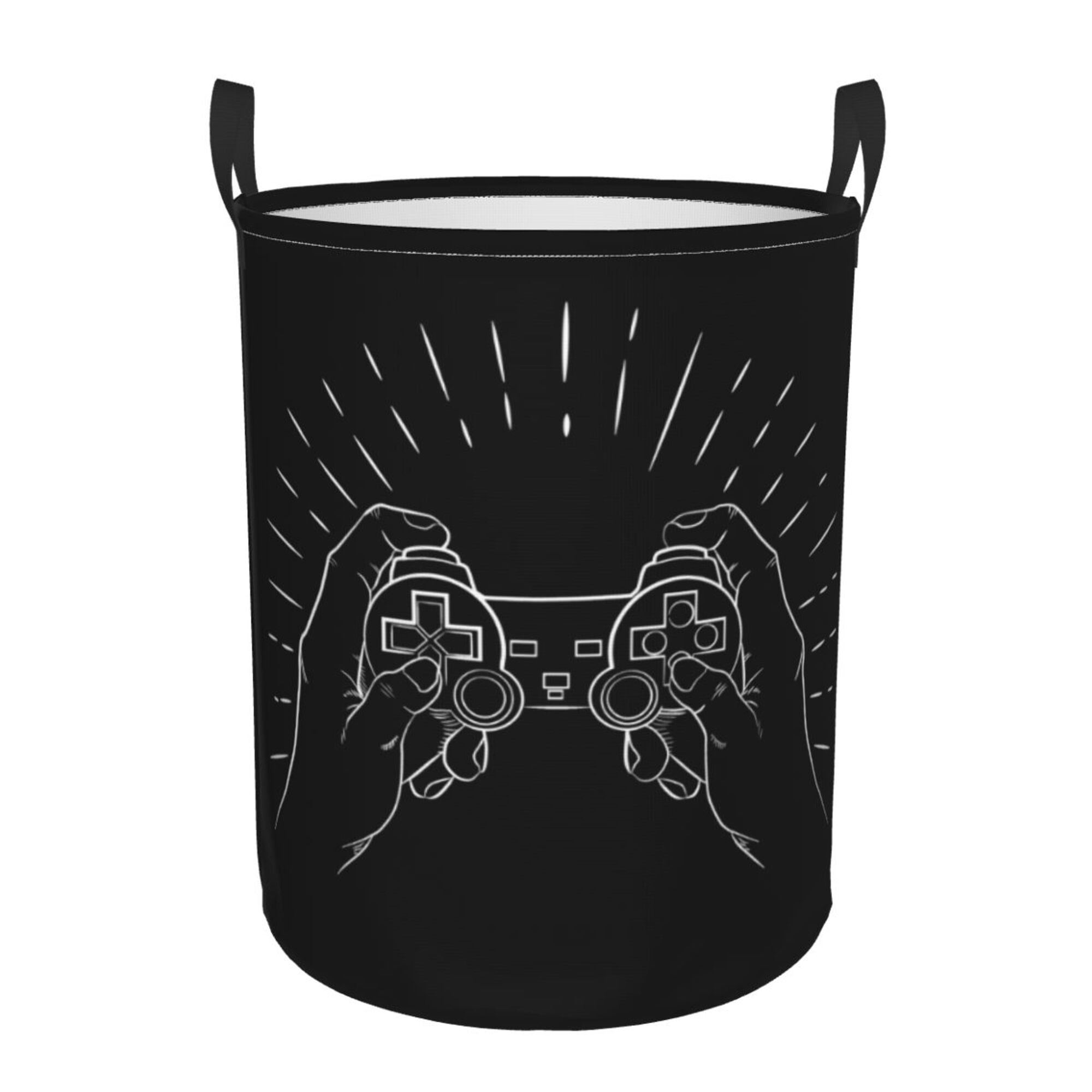 TEQUAN Waterproof Laundry Hampers, Game Hands Controller Pattern ...