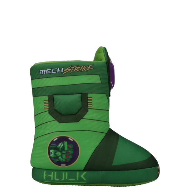 Hulk Toddler Boys License Slippers, Sizes 5-12 - Walmart.com