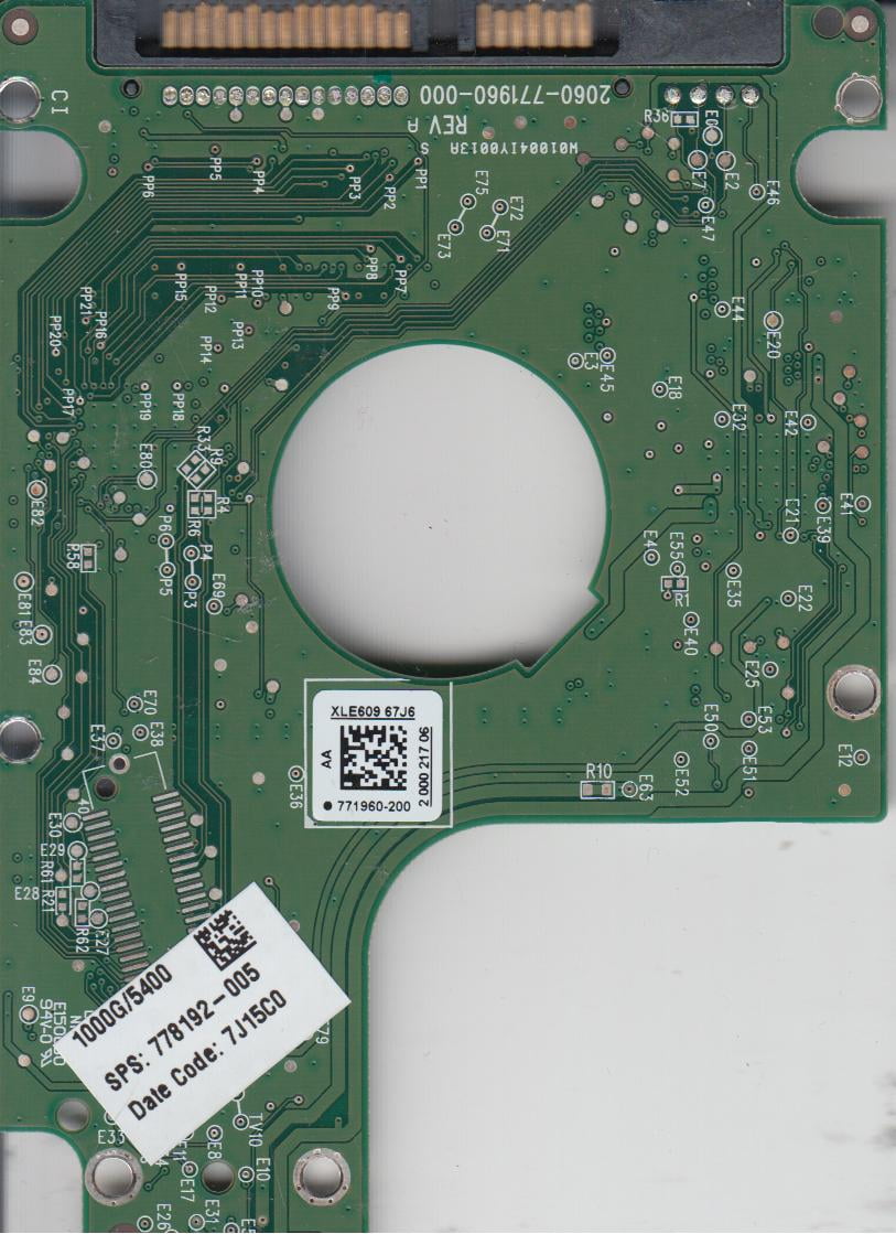 WD10JUCT-63CYNY0, 771960-200 AA, WD SATA 2.5 PCB - Walmart.com