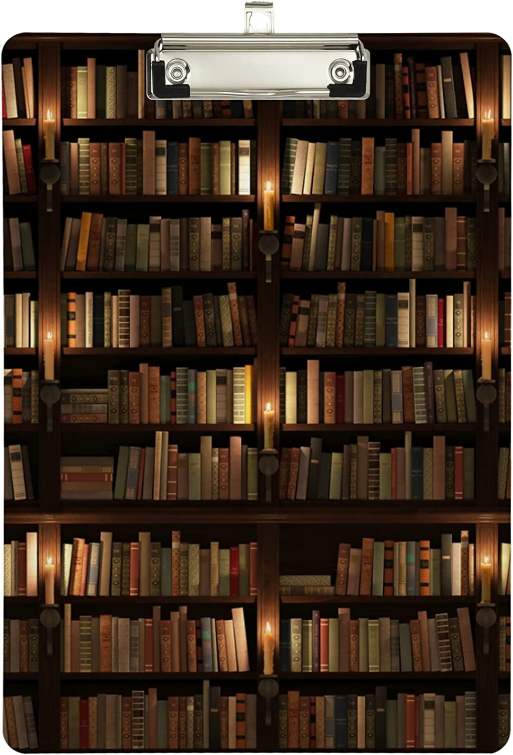 FMSHPON Multi Storied Mysterious Bookshelf Library Clipboard Hardboard ...