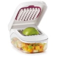 OXO OXO Manual Vegetable Chopper – Compact Hand-Powered Food Chopper ...