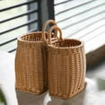 FUYPSE 2026 New Arrivals Hanging Wall Basket,Plastic Woven Front Door ...