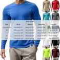 asjyhkr Mens Casual T-Shirt Long Sleeve Crewneck Basic Workout ...