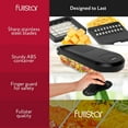 Fullstar - High Quality Vegetable Chopper & Kitchen Grater, 6 Blades ...
