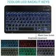Backlit Bluetooth Keyboard Portable Wireless Keyboard Cordless ...
