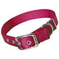 Hamilton 1" Double Thick Nylon Deluxe Dog Collar, 24" long, Red ...