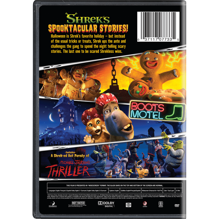 Scared Shrekless Dvd