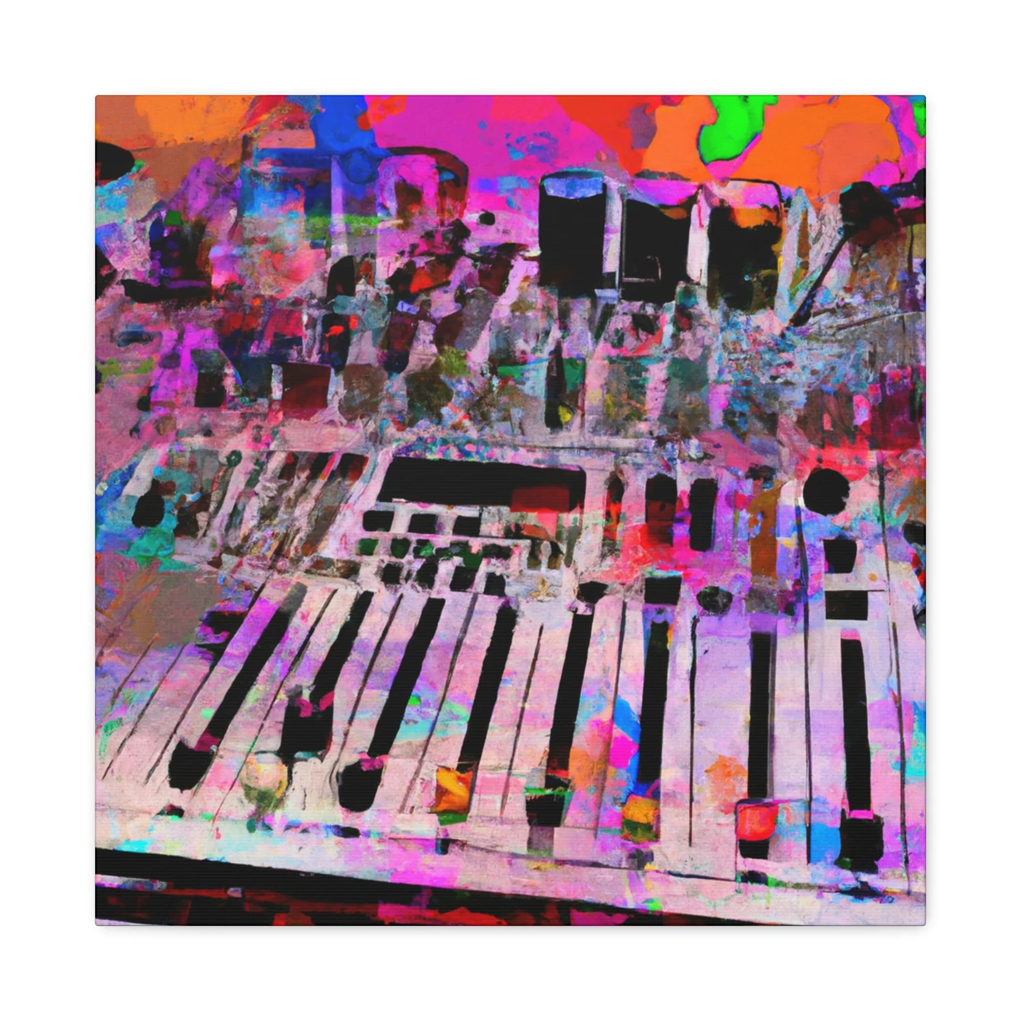 Mixing Board Pop Art - Canvas - Walmart.com