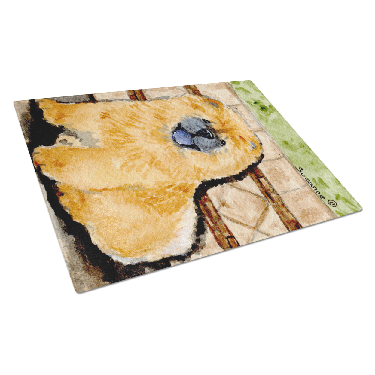Caroline's Treasures Chow Chow Glass Cutting Board Large - Walmart.com