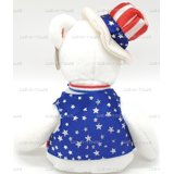 Ty Beanie Baby: Sam the Bear - White | Stuffed Animal | MWMT - Walmart.com